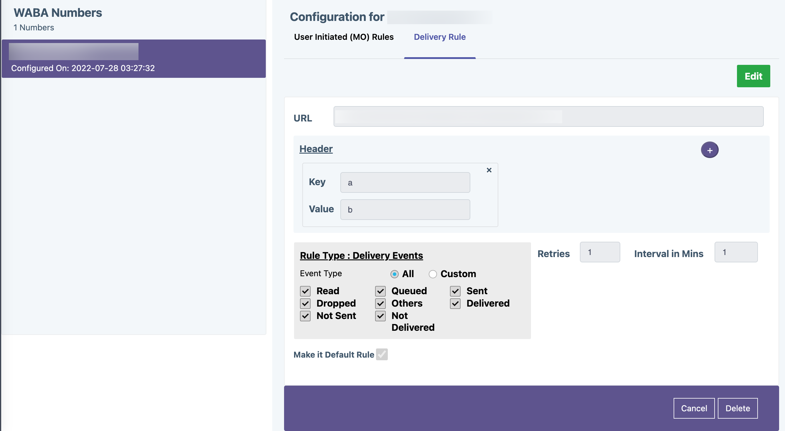 Configure Karix – Partner Integrations
