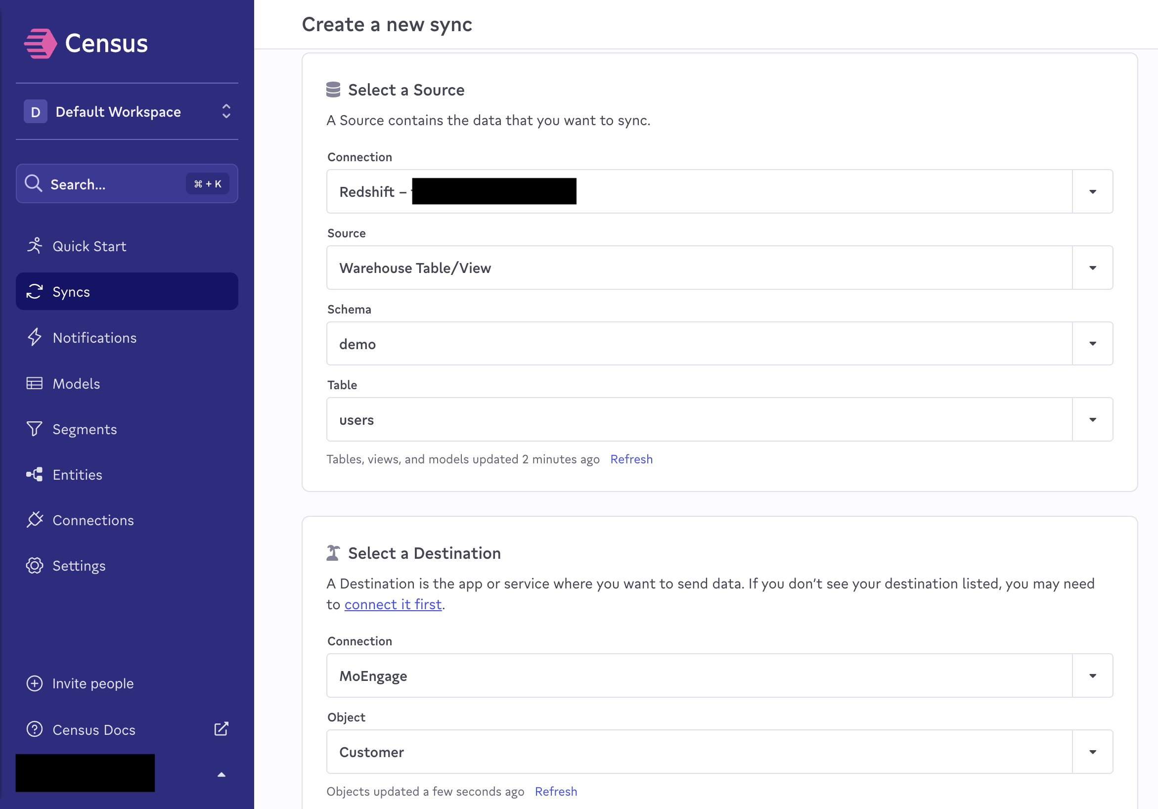 Census – Partner Integrations