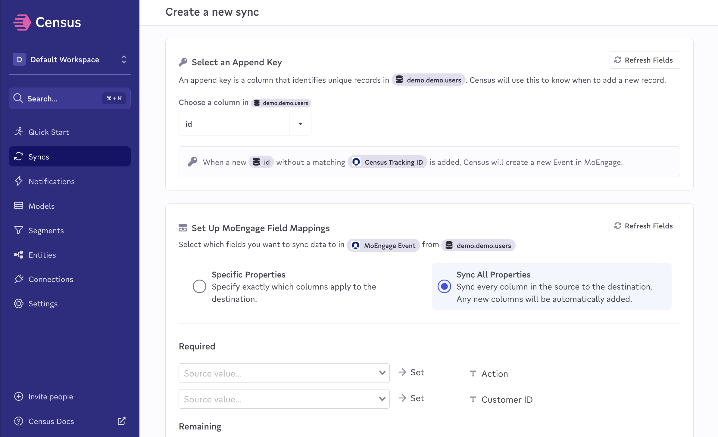 Census – Partner Integrations