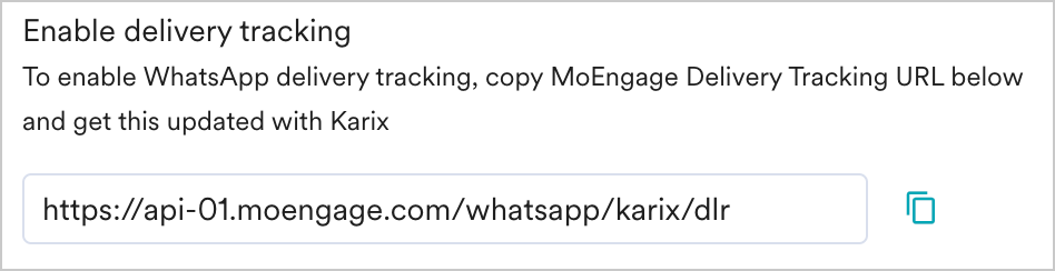 Configure Karix – Partner Integrations
