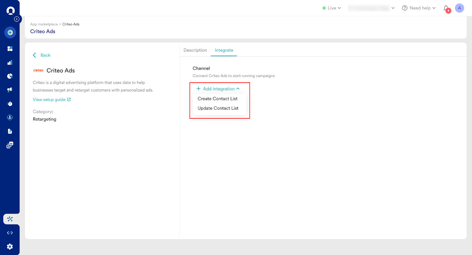 Criteo Ads – Partner Integrations