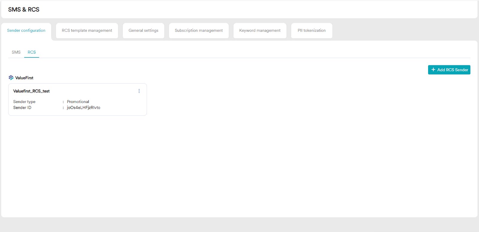 Configure ValueFirst – Partner Integrations