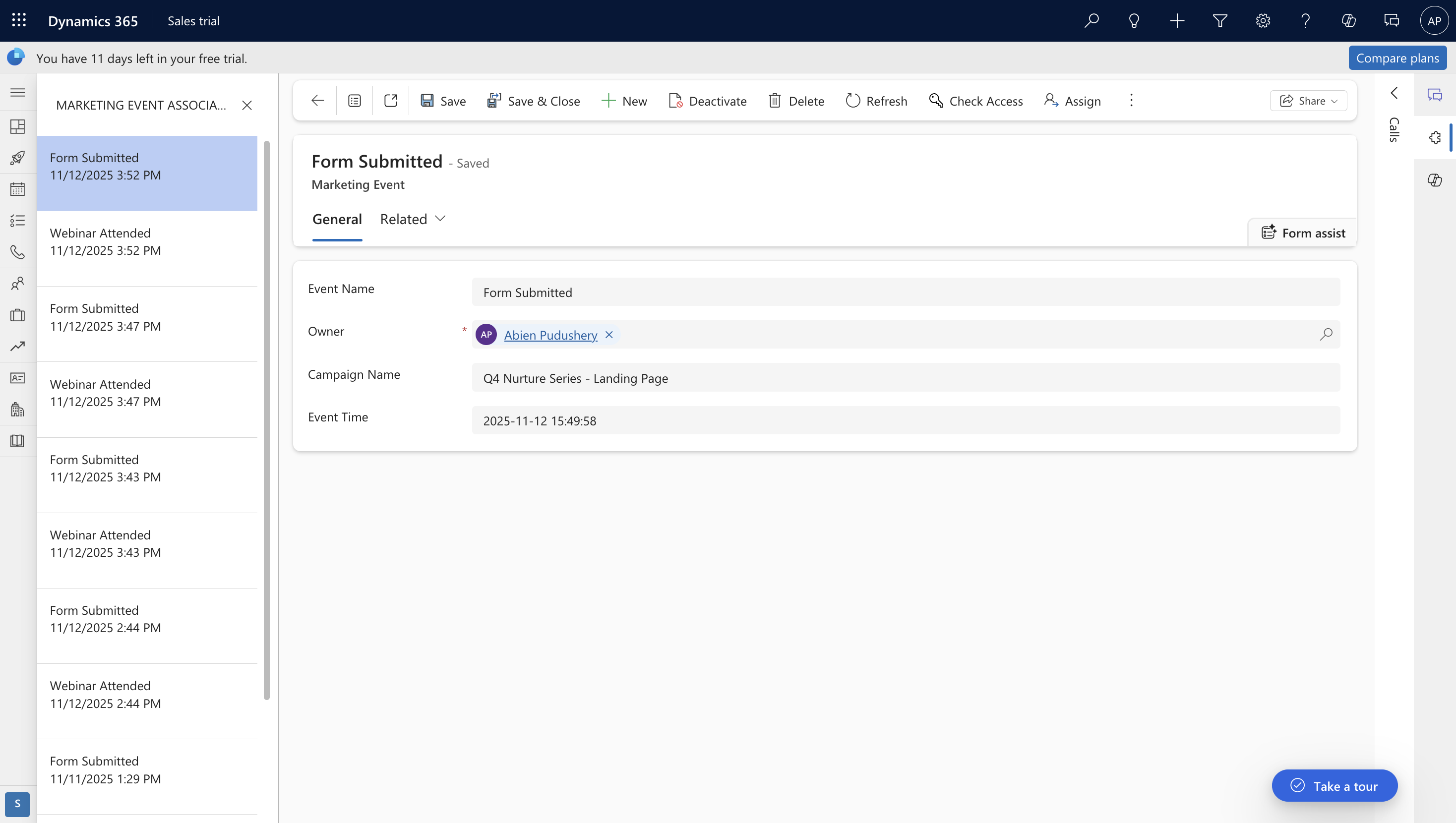 Stream Events to Microsoft D365 Sales – Partner Integrations