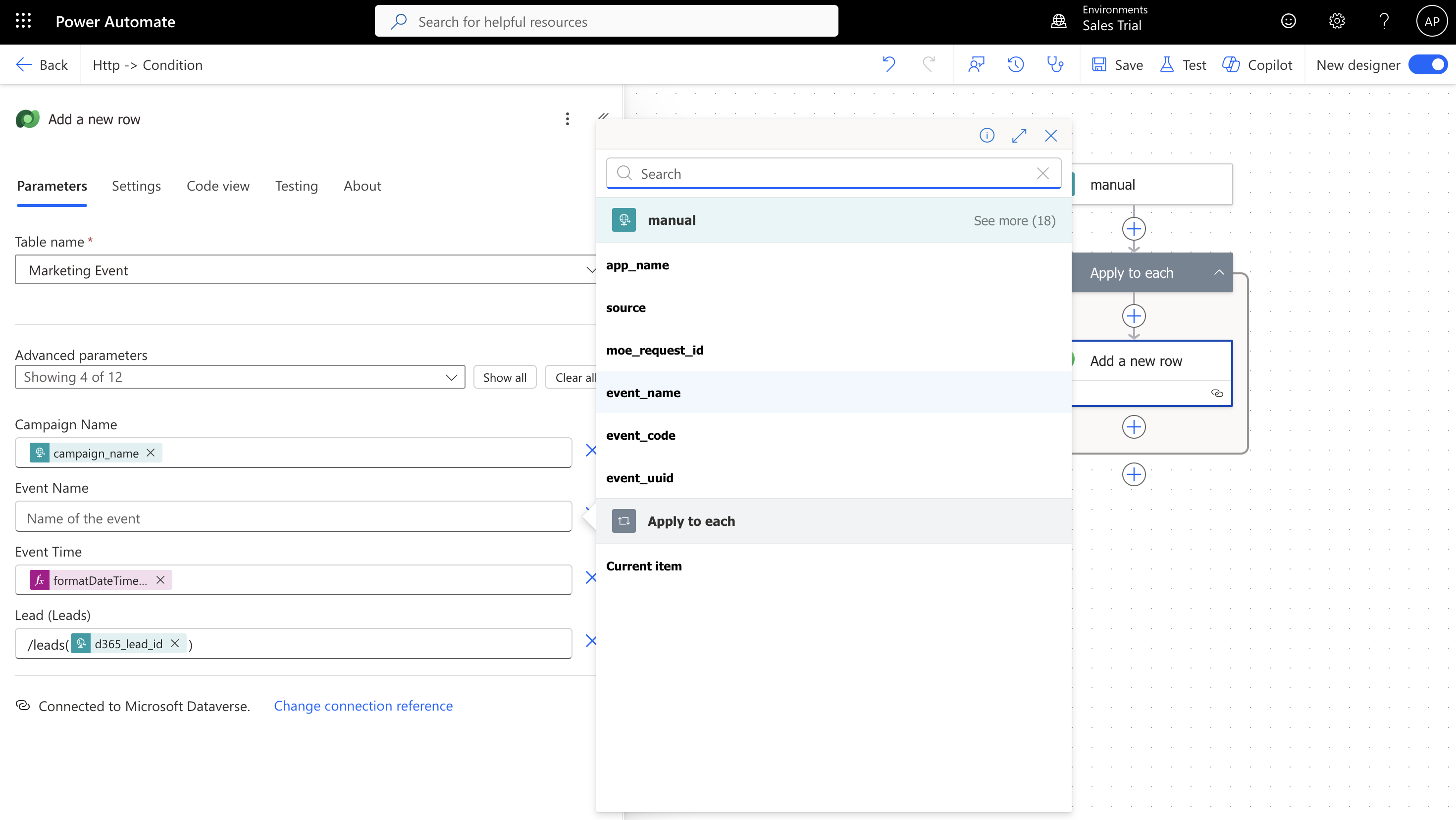 Stream Events to Microsoft D365 Sales – Partner Integrations