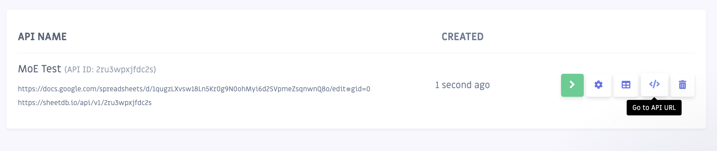 Sheetdb – Partner Integrations